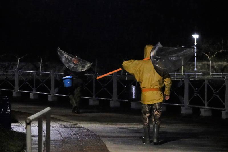 Fotos: Comienza la campaña de la angula en el oriente asturiano | El ...