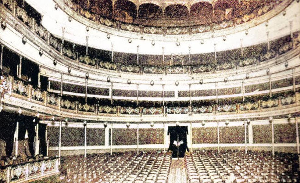 La construcción del Teatro Campoamor | El Comercio
