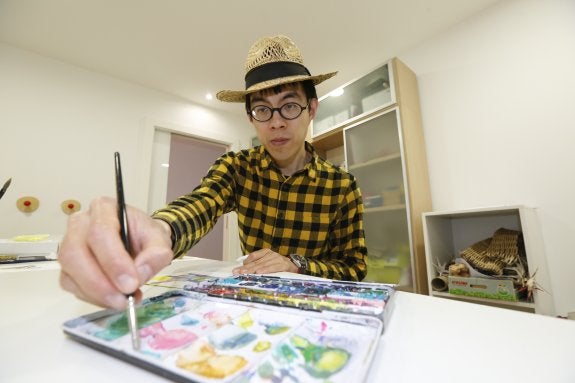 Las mil caras de Gijón, ilustradas según Miguel Pang | El Comercio